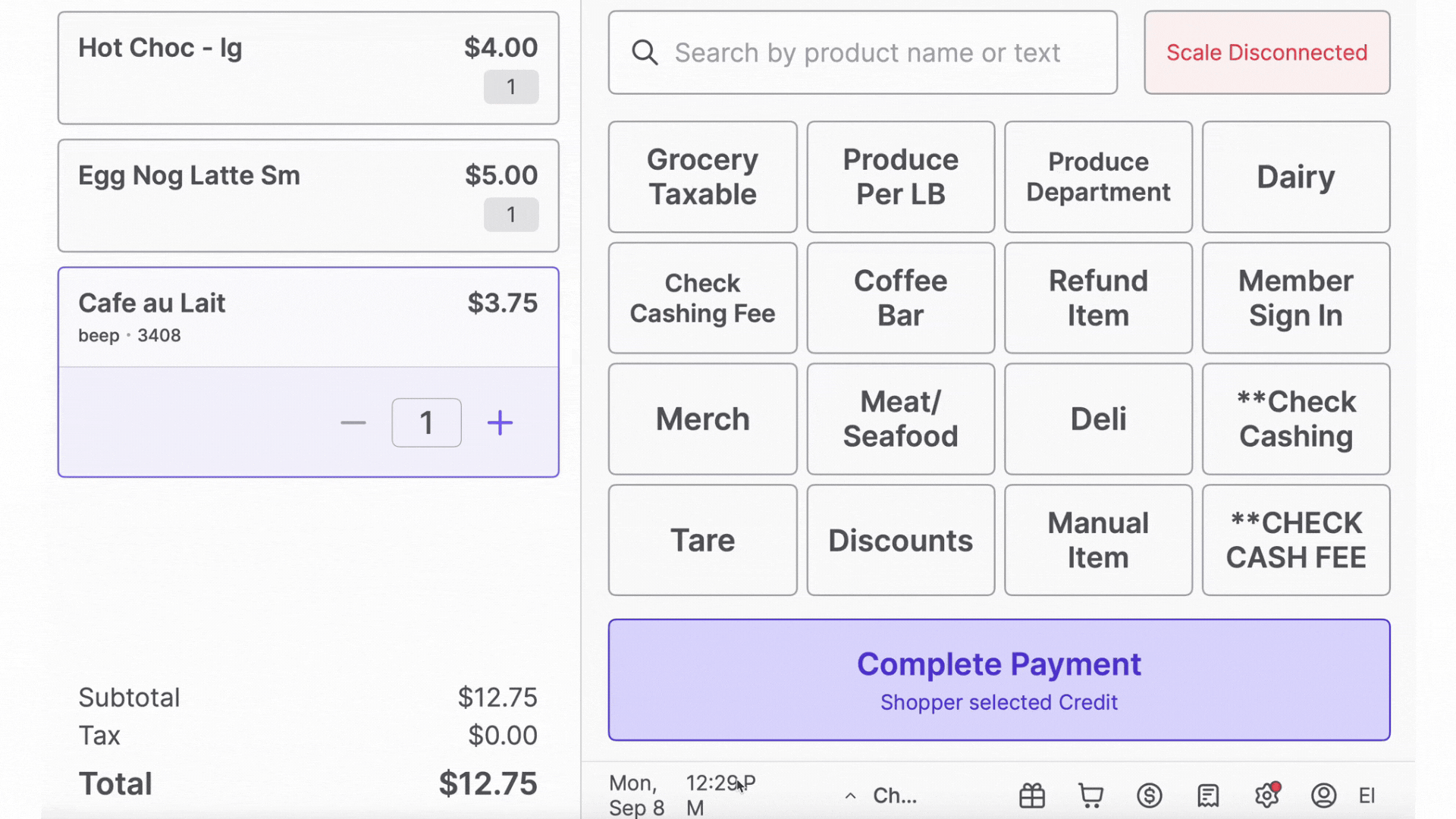 Process Refunds on the POS
